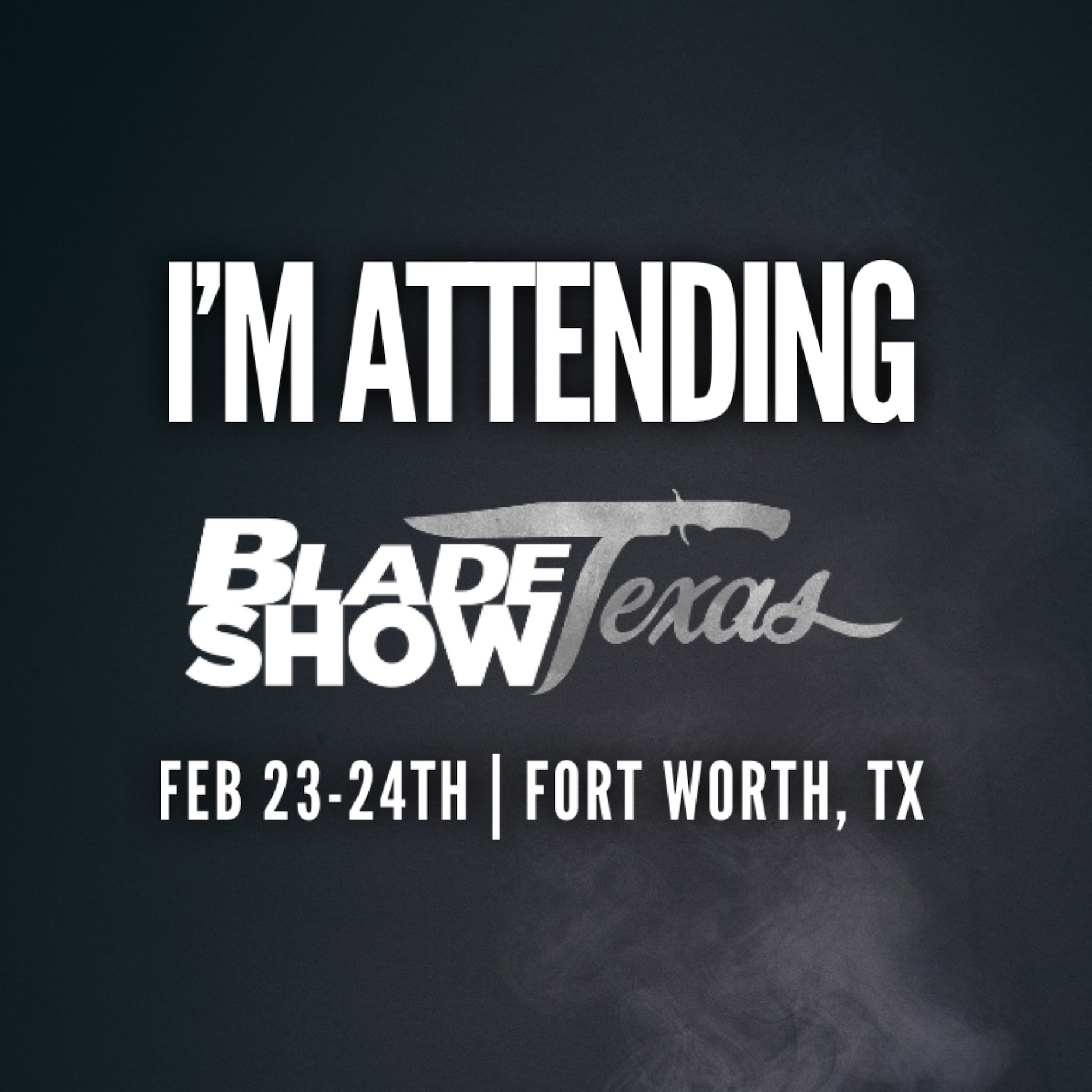 Social Banners – Blade Show Texas
